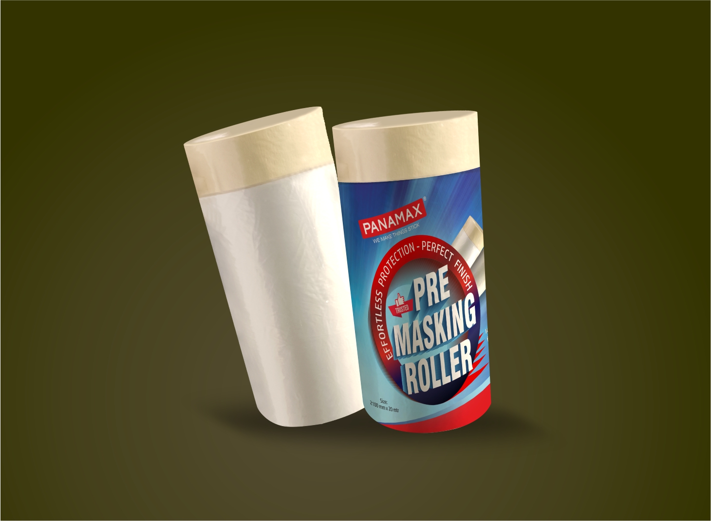 Panamax Pre-Masking Tape for Fast & Clean Surface Protection